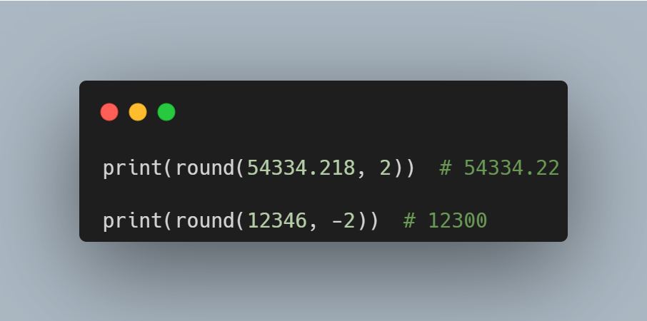 How To Round Numbers Using Negative Numbers In Python Fatos Morina