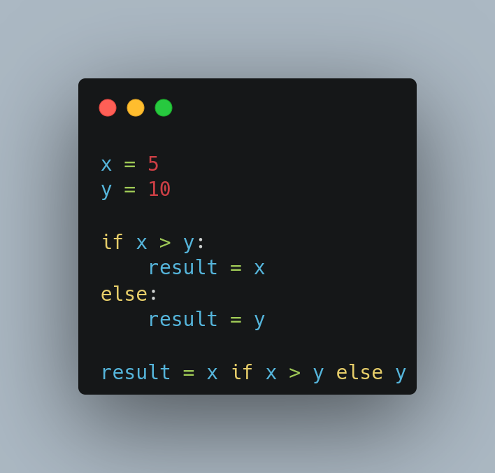 How To Write A Concise If Else Statement In Python Fatos Morina