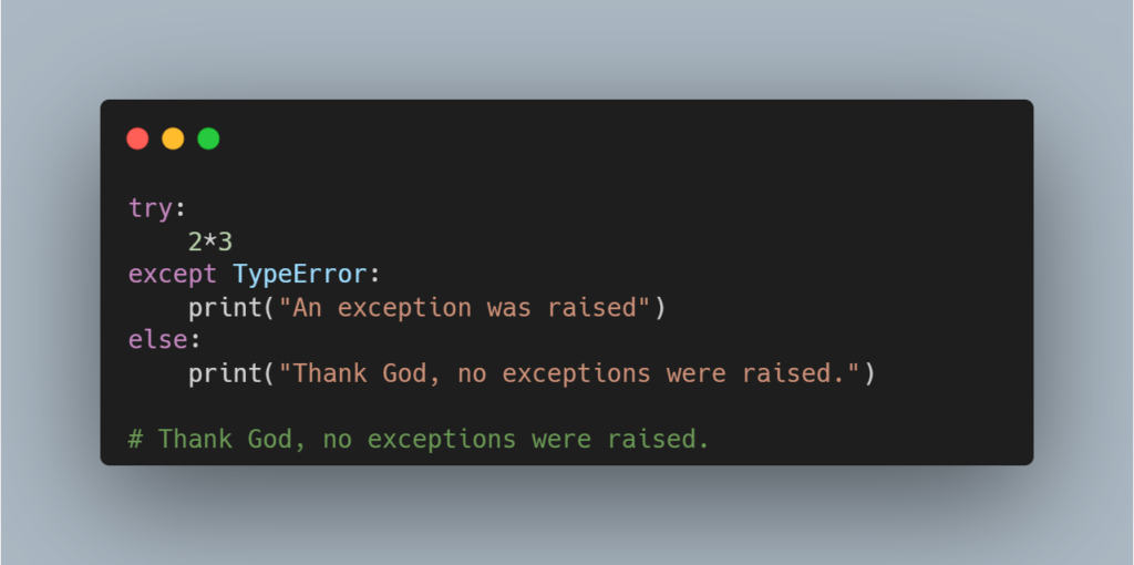 How To Use Try And Else Block In Python Fatos Morina
