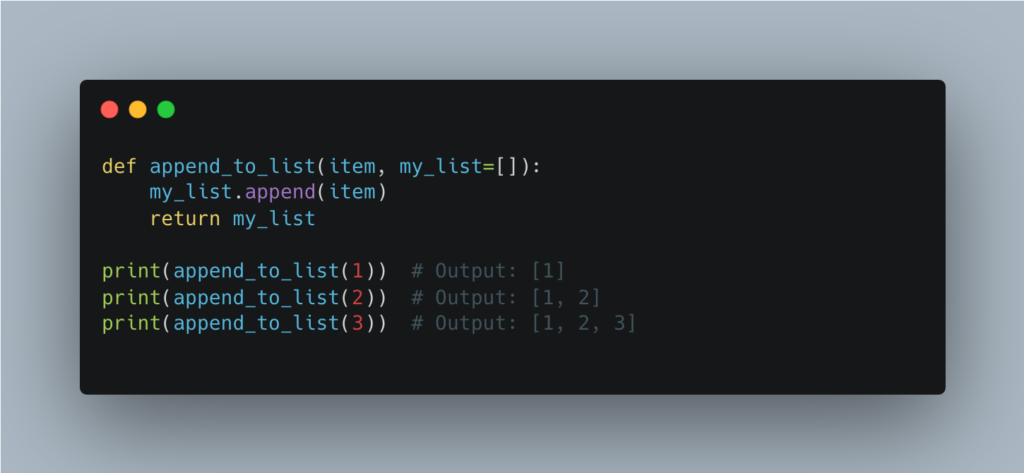 How to Handle Default Arguments Safely in Python Functions - Fatos Morina How to Handle Default Arguments Safely in Python Functions - Fatos Morina