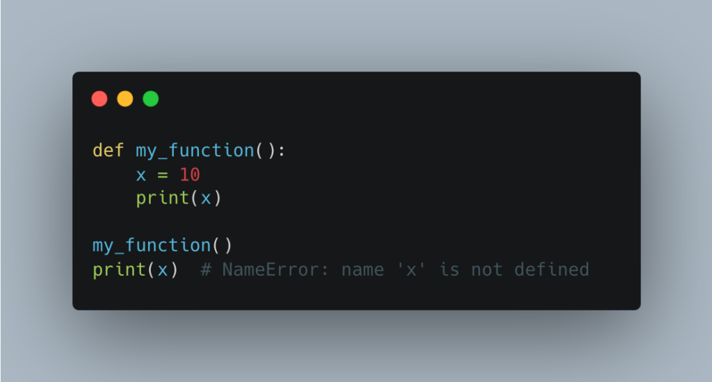 Beware Of Variable Scope A Common Python Mistake Fatos Morina